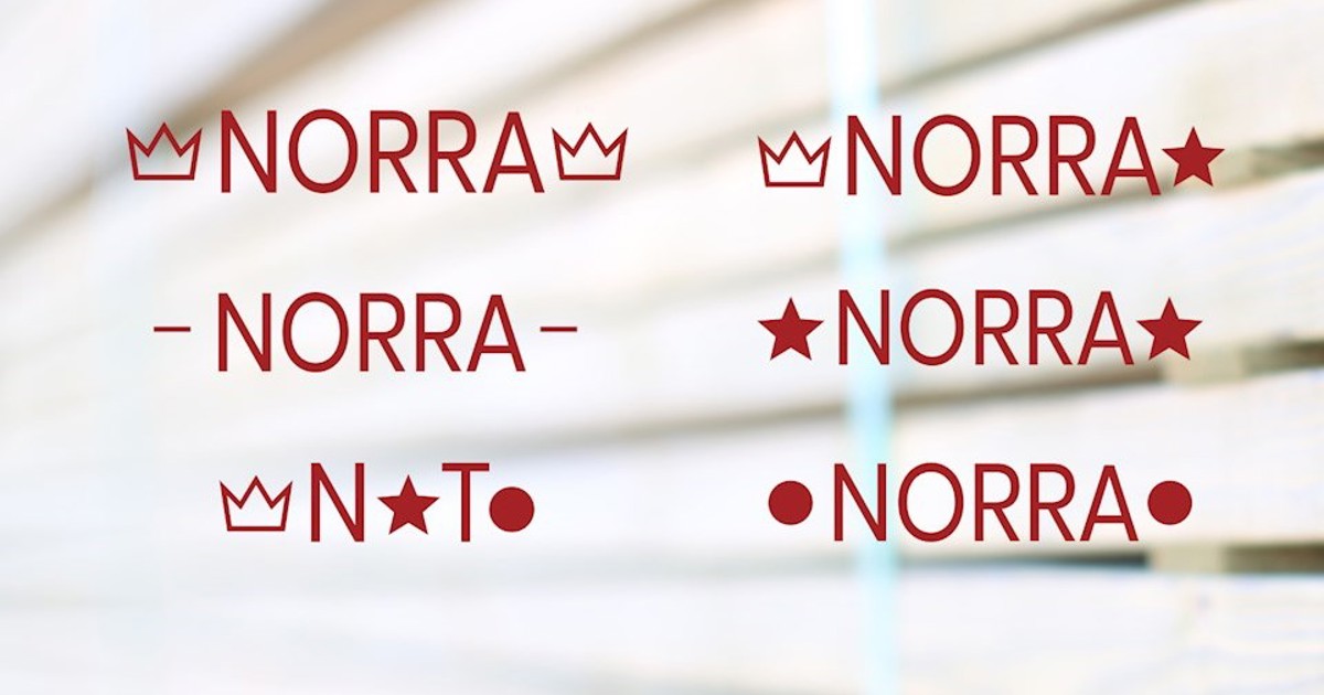 Shipping marks - Norra Timber