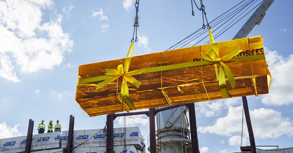Norra Timber reaches new milestone – sends millionth cubic meter to ...